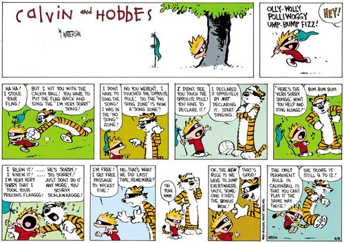 Calvinball: The Chaotic Game With No Rules