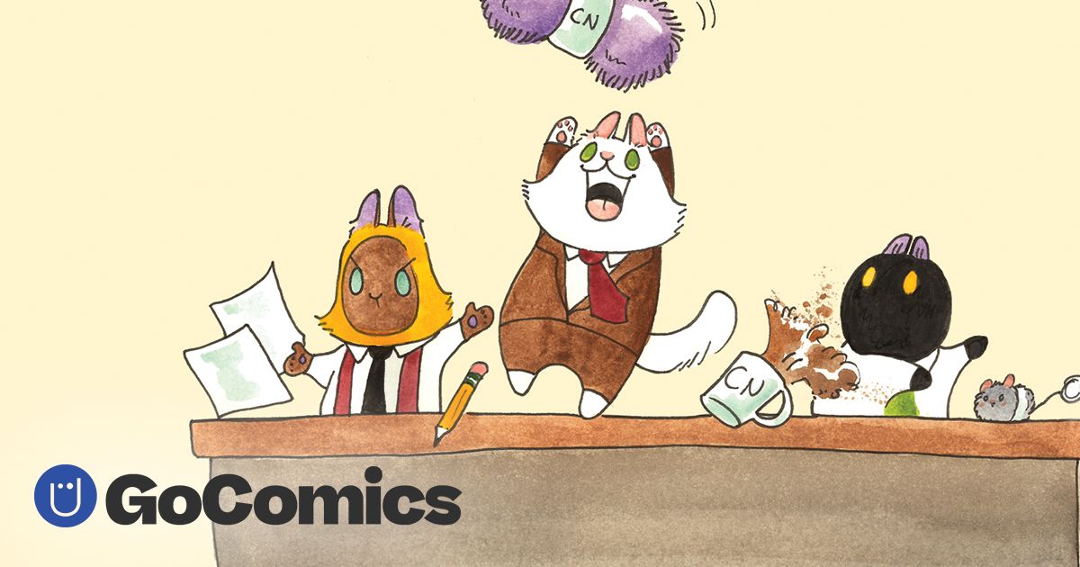 Read Breaking Cat News by Georgia Dunn on GoComics